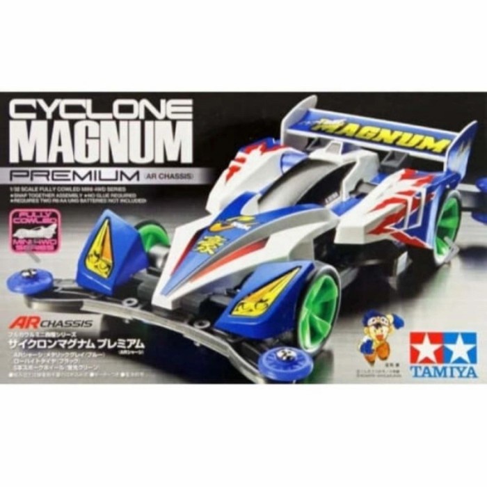 Jual TAMIYA MINI 4WD CYCLONE MAGNUM PREMIUM (AR CHASSIS) | Shopee Indonesia