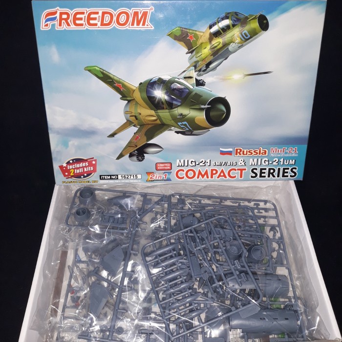 Jual Model Kit Freedom Compact Series Mig-21 SM & Mig-21 UM | Shopee ...