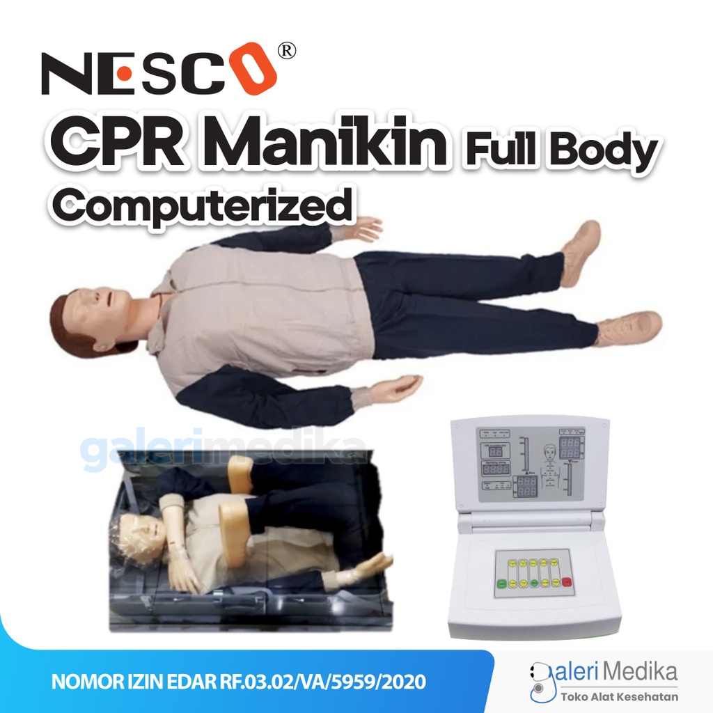 Jual CPR Manikin Automatic Computerized Full Body - Alat Praktek ...