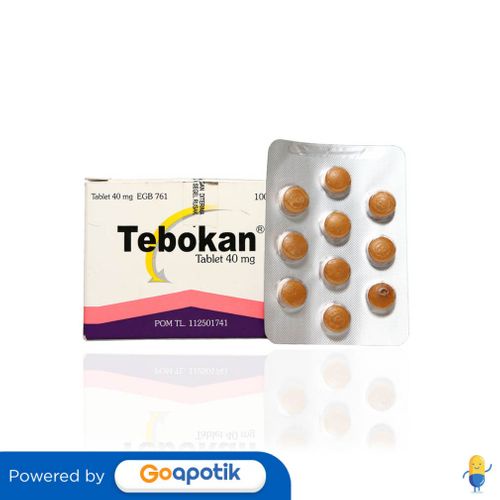 Jual TEBOKAN 40 MG STRIP 10 TABLET | Shopee Indonesia