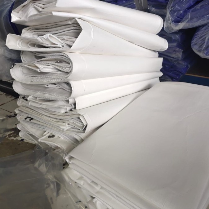 Jual TERPAL JADI A8 KOREA WARNA PUTIH UK. 4X4 MTR, 4X5 MTR DAN 4X6 MTR ...