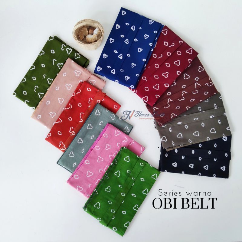 Jual OBI BELT BATIK | IKAT PINGGANG BATIK | MOTIF JUMPUTAN | Shopee ...