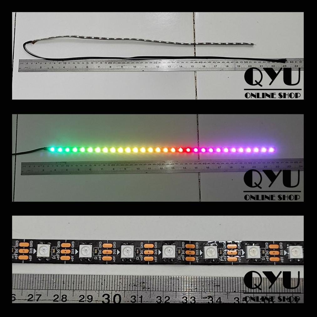 Jual Promo Led Strip Addressable Rgb / Argb 5V 3Pin Casing Pc Sync ...