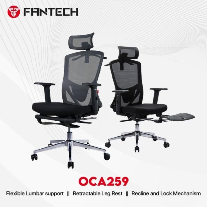 Jual Fantech Kursi Kerja Kantor Oca259 Premium Office Chair Bangku ...