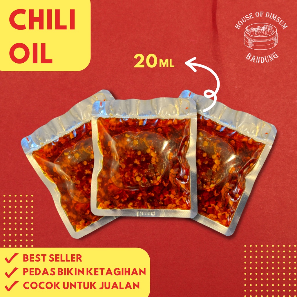 Jual Chili Oil / Minyak Cabai 20 gram (Harga Untuk 1 Sachet) | Shopee Indonesia