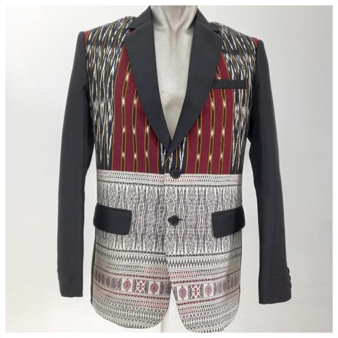 Jual Jas Pria / Jas Batik motif Ulos Sumatera | Shopee Indonesia