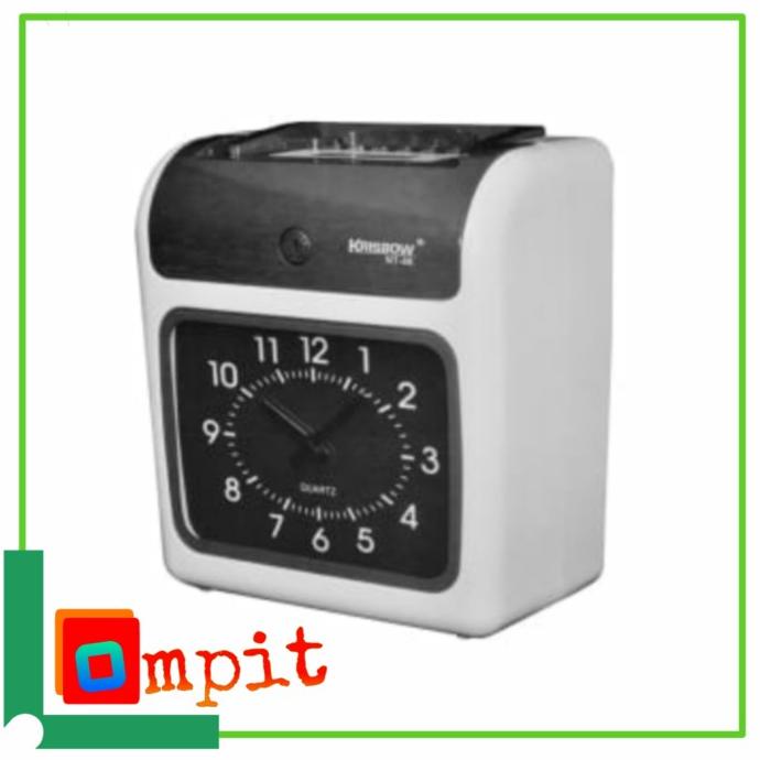 Jual Krisbow Mesin Absensi- Ceklok manual- Checklock- Time Recorder ...