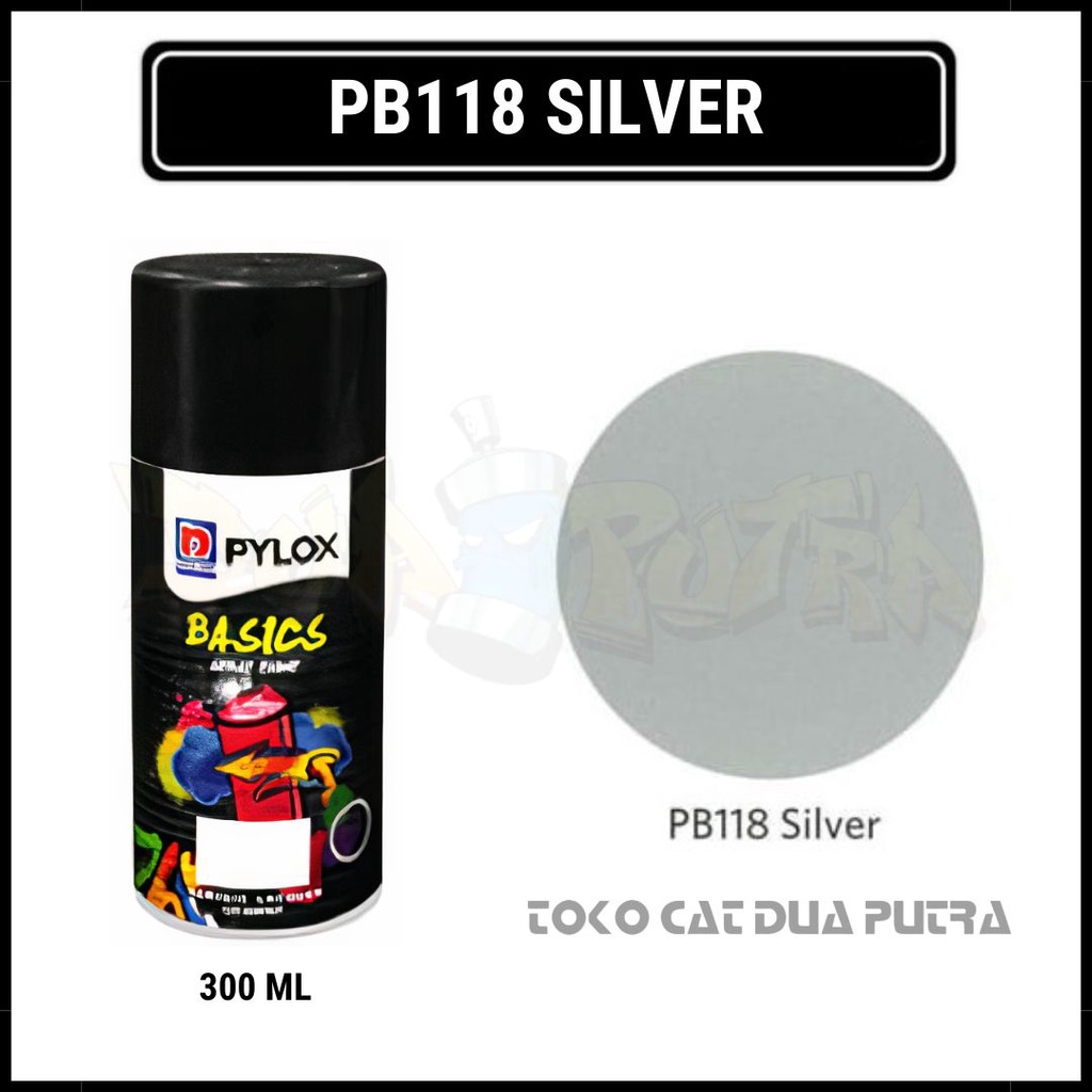 Jual Pylox Basics 300cc PB118 Silver | Shopee Indonesia