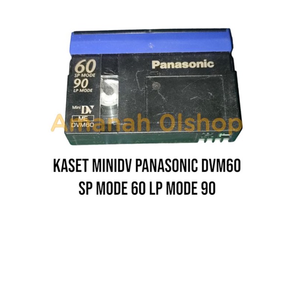 Jual Kaset miniDV Panasonic DVM60 | Shopee Indonesia