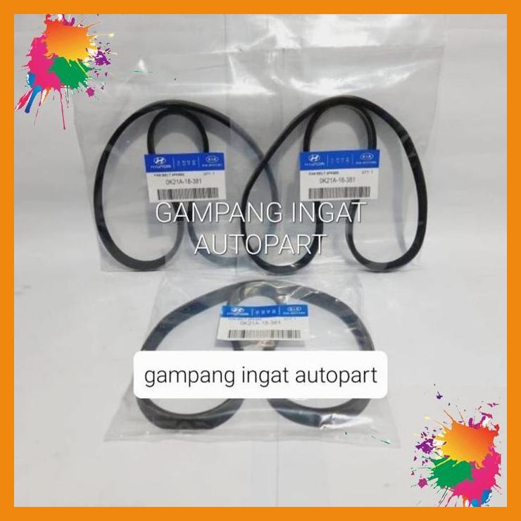 Jual fan belt van belt tali mesin carens 1 2 rio sf timor dohc 4pk885 asli [gia] | Shopee Indonesia