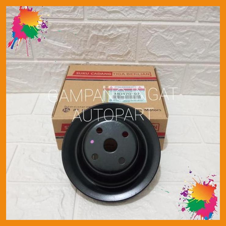 Jual pulley water pump pully poli puly pompa air mitsubishi t120ss ...