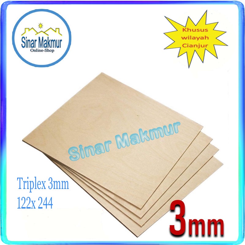 Jual Triplek Multiplek 3 MM | Shopee Indonesia