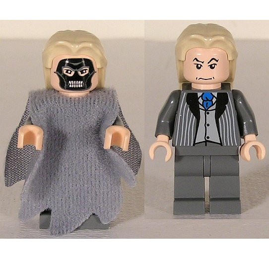 Jual Harry Potter Lucius Malfoy Voldemort Death Eater Minifigure Bricks ...