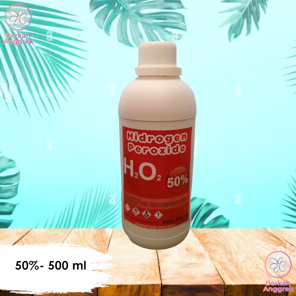 Jual Hidrogen Peroksida H2O2 50% 1 Liter Fungisida Penetral Lahan ...