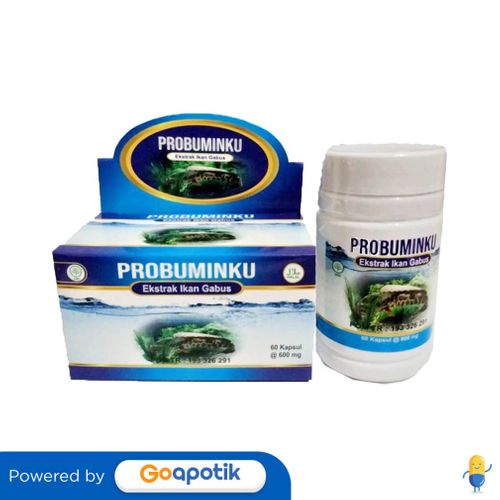 Jual PROBUMINKU EXTRA IKAN GABUS BOTOL 60 KAPSUL | Shopee Indonesia