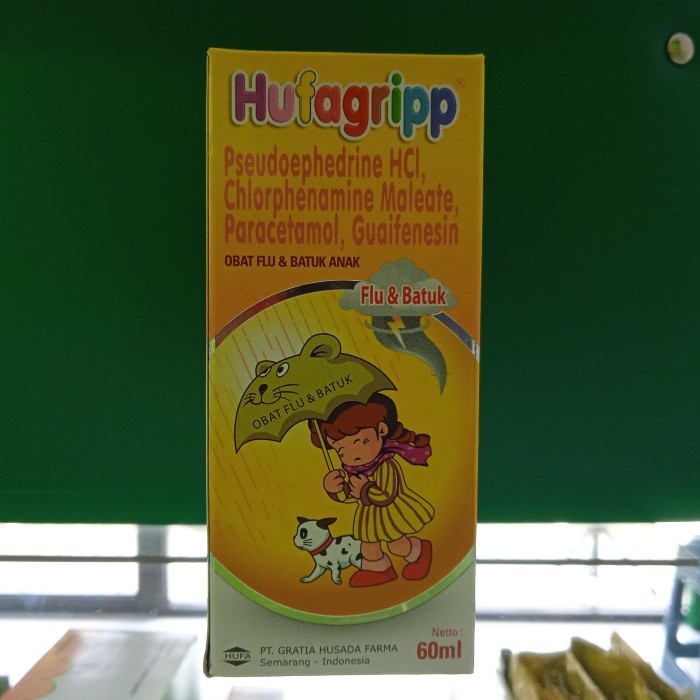 Jual Obat Pereda Flu & Batuk Hufagrip 60 ml | Shopee Indonesia