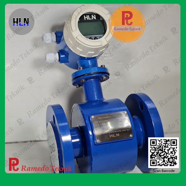 Jual Flow Meter Electromagnetic Digital Hln 3 Inch - Flow Meter Sensor ...