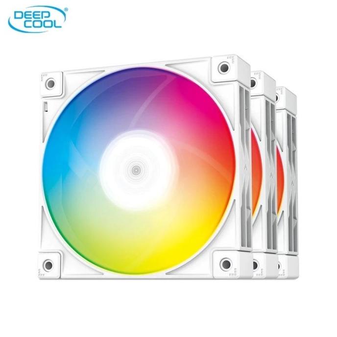 Jual Deepcool FC 120 / FC120 3in1 12CM 3 FAN ARGB - WHITE | Shopee ...