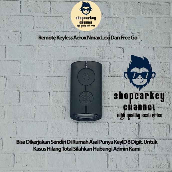 Jual Kunci Remote Keyless Motor Yamaha Nmax Aerox Lexi FreeGo Original ...