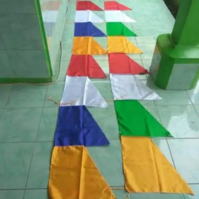 Jual Grosir Layar Bendera Indonesia Merah Putih Bunga 3 Meter | Shopee ...