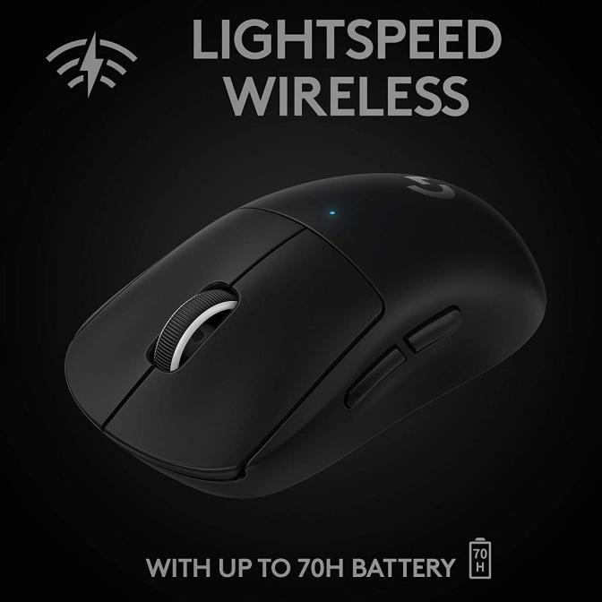 Jual LOGITECH G PRO X SUPERLIGHT WIRELESS GAMING MOUSE ULTRALIGHT 25K ...