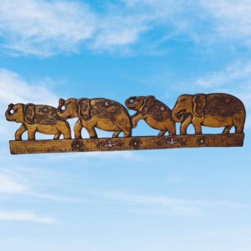 Jual Pandil Relief Relif 3D Antik Kayu Naga Gajah Kura Kura Bunga ...