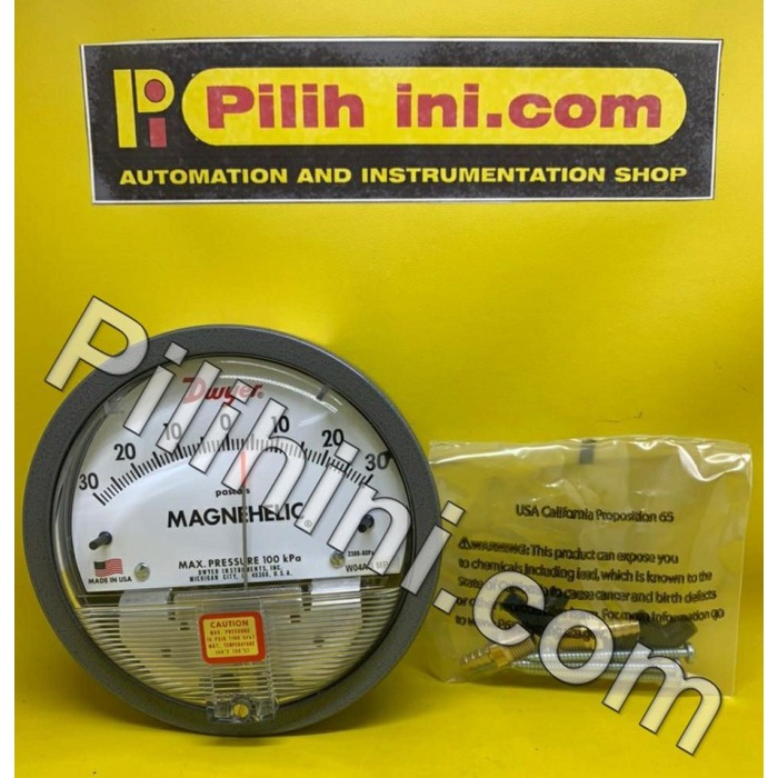Jual MUST HAVE!! DWYER MAGNEHELIC 30 0 30 (2300-60PA) DIFFERENTIAL PRESSURE GAUGE TERBARU ...