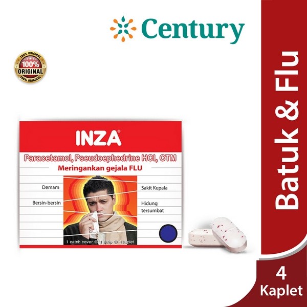 Jual INZA TABLET 1 STRIP ISI 4 TAB | Shopee Indonesia