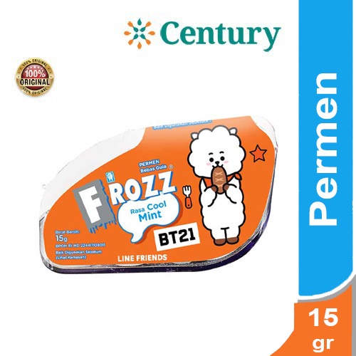 Jual Frozz Rasa Cool mint 15 GR / Permen / Snack / Makanan Ringan ...