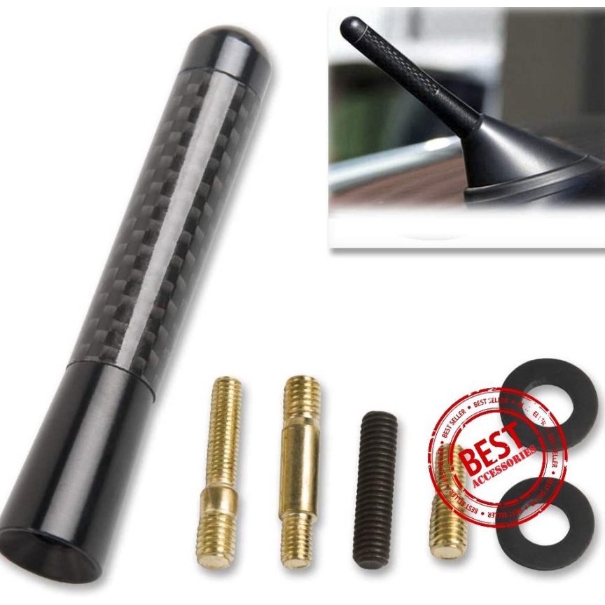 Jual jk88 Antenna CARBON Antena Fiber Mobil Radio Baut Universal Dijual ...