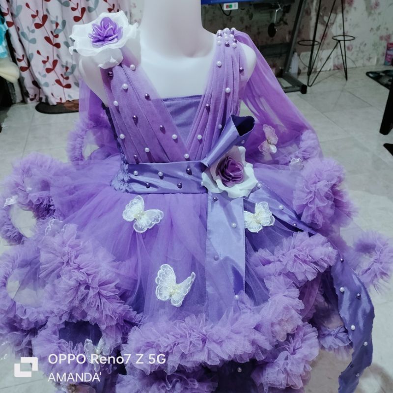 Jual dress karnaval megar ( selutut) + free bando | Shopee Indonesia