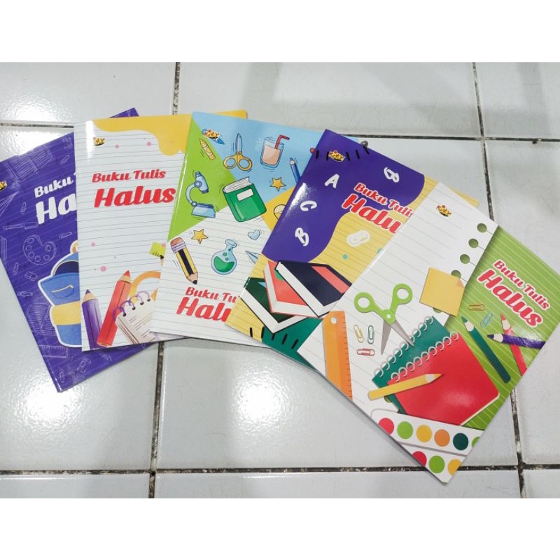 Jual Buku Tulis Kiky Halus Kasar 38 lembar (1 Pack isi 10 buku ...
