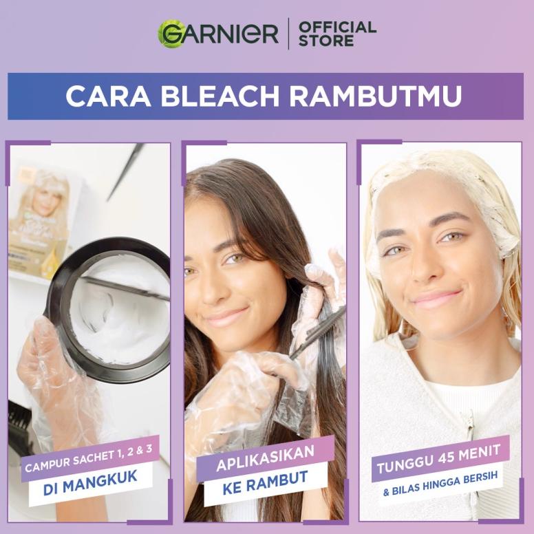 Jual 8.8 Garnier Color Natural Bleach (Mengangkat Warna Hingga 8 Level ...