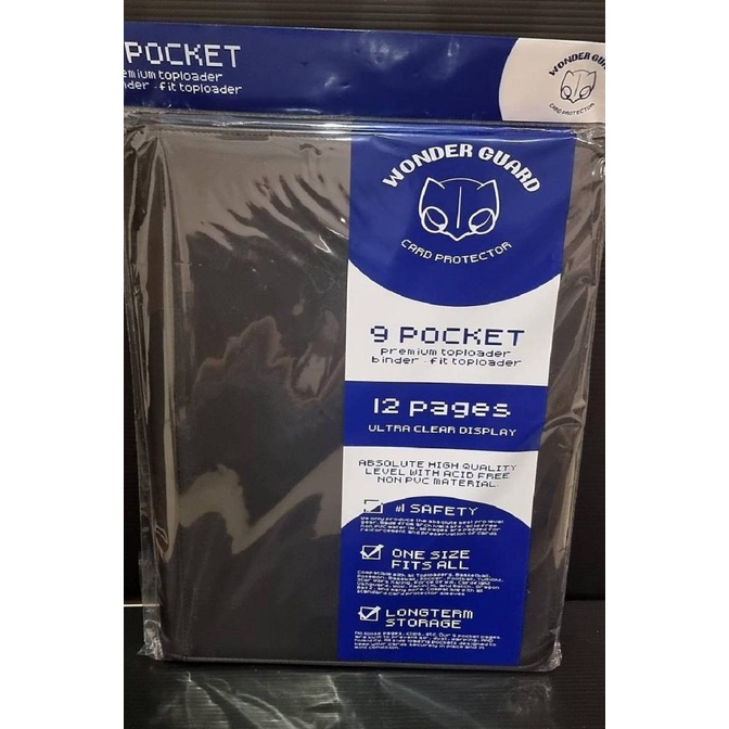 Jual Wonder Guard Toploader ZIPPER Album ( FIT FOR TOTAL 216 CARD ...