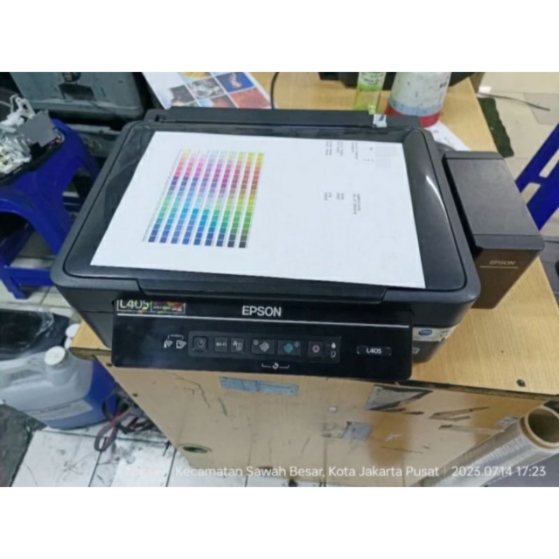 Jual Printer epson L405 wifi all in one unit printer epson l405 ...