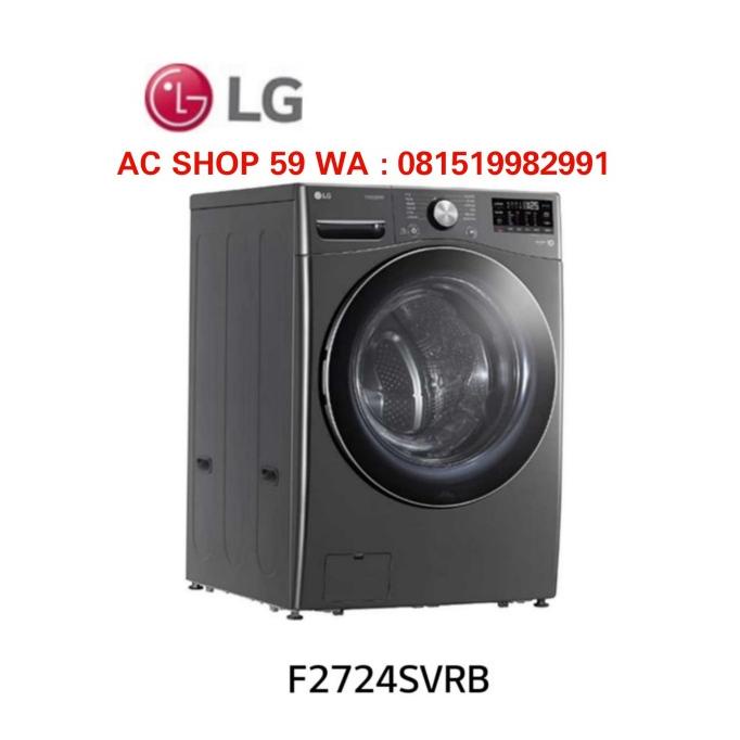 Jual MESIN CUCI LG 24 KG F2724SVRB INVERTER FRONT LOADING F2724SVRB NEW TIKARAMADANIIK | Shopee ...