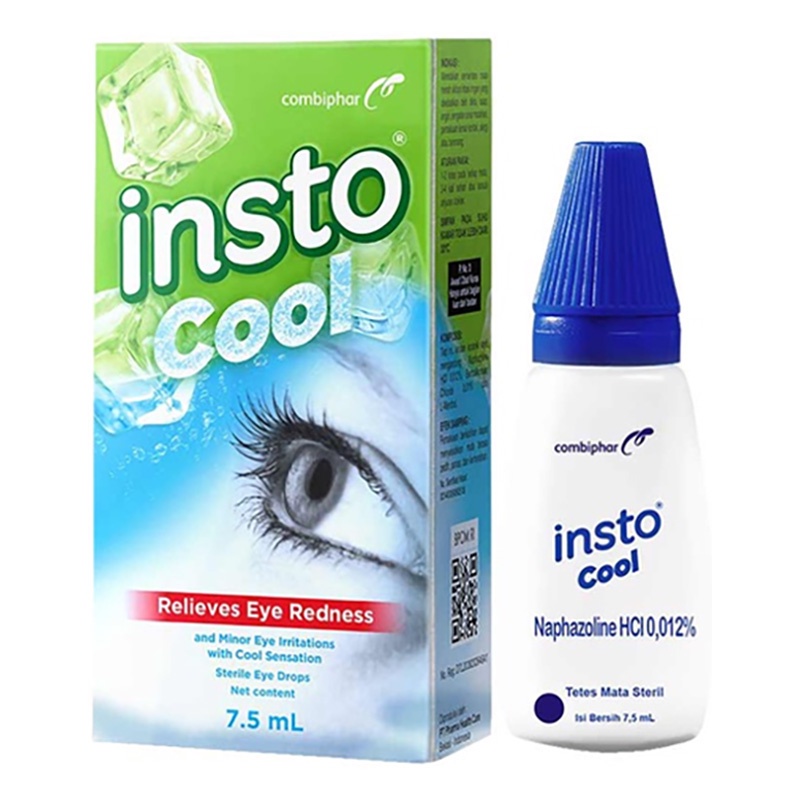 Jual insto Cool Eye Drop Obat Tetes Mata 7,5 ml | Shopee Indonesia