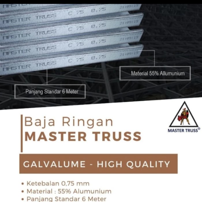 Jual Baja ringan Master Truss Galvalume | Shopee Indonesia