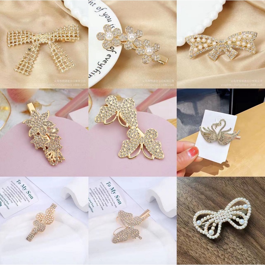 Jual Jepitan mutiara/Jepitan Rambut Korea Mutiara Pearl Hairclip ...