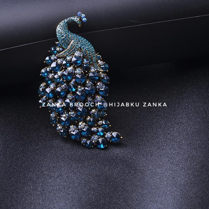 Jual Bros Burung Merak Besar U (Peaco Brooch) | Shopee Indonesia