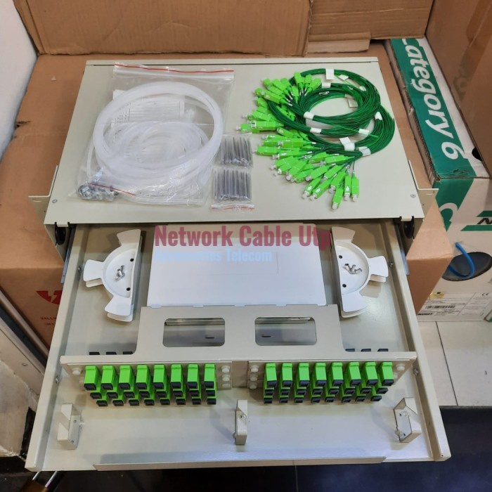 Jual OTB Rack 48 Core SC APC Komplit/OTB Model PAZ/NWC (Fullset ...
