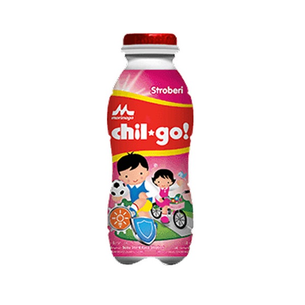 Jual MORINAGA CHIL GO STRAWBERRY 130 ML | Shopee Indonesia