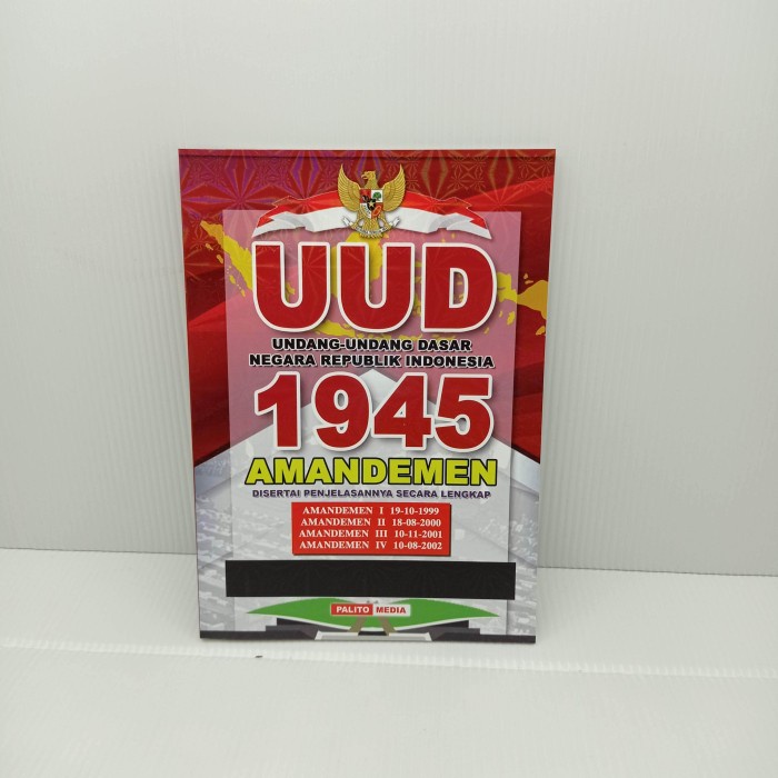 Jual Buku Kewarganegaraan Uud 1945 Amandemen Disertai Penjelasannya Secara Lengkap Shopee 