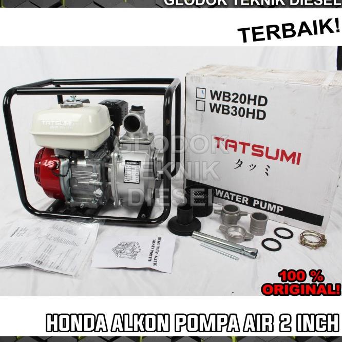 Jual Mesin Pompa Air Sawah Irigasi Alkon Water Pump Honda Gx 160 2 Inch 2" | Shopee Indonesia