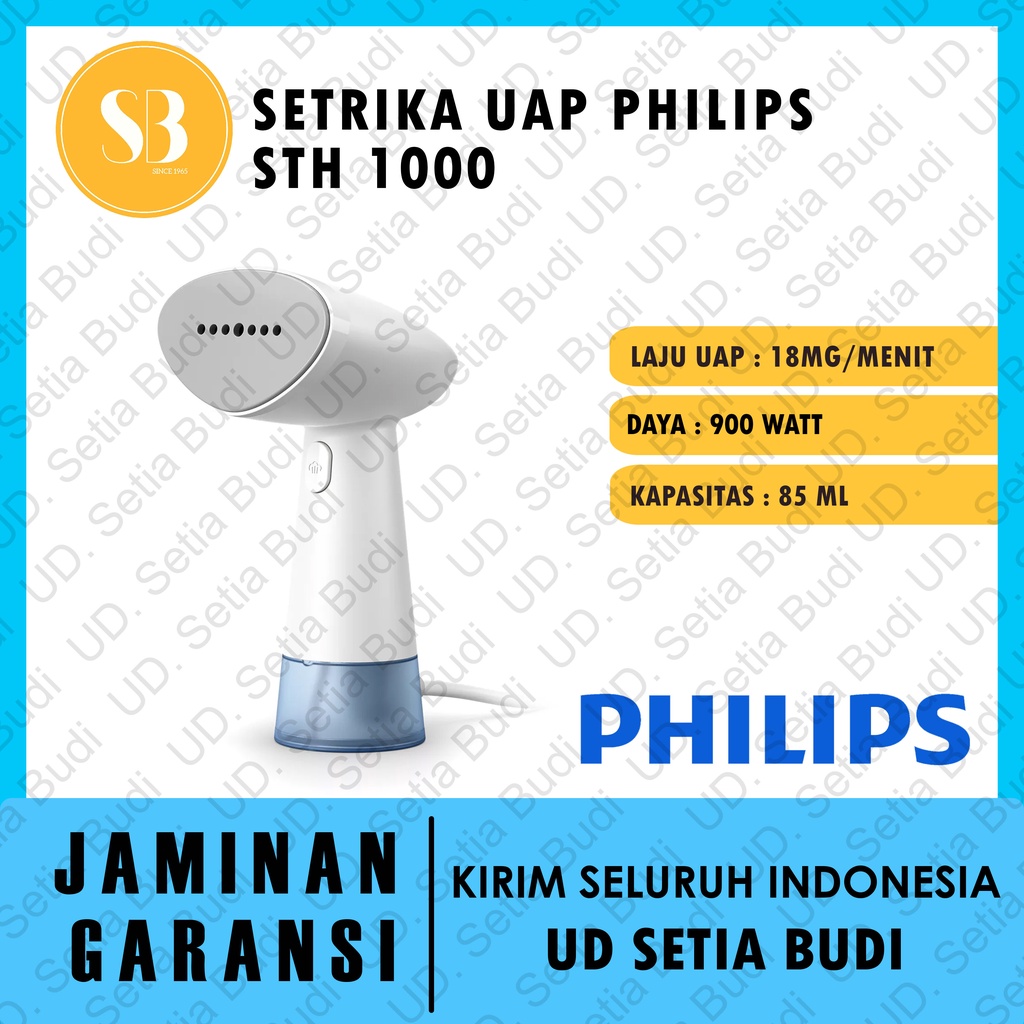 Jual Setrika Uap Philips STH 1000 Handheld Steamer STH1000 | Shopee ...