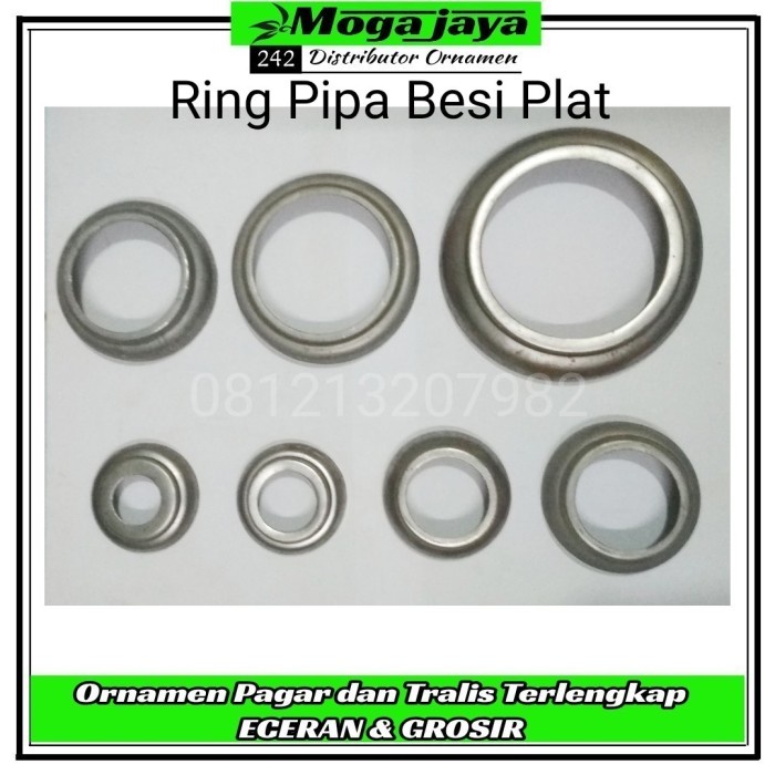 Jual ring pipa cembung ornamen pagar tralis balkon ranjang balkon dll ...