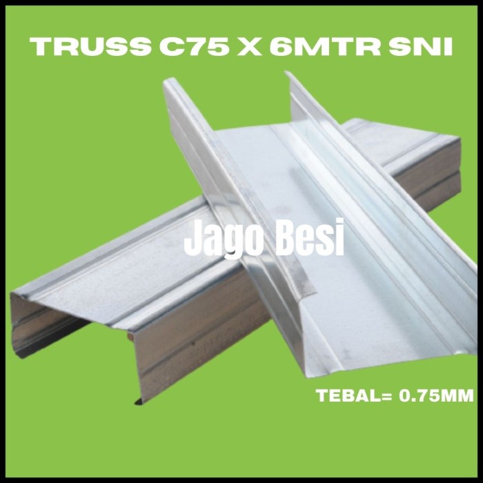 Jual BAJA RINGAN KANAL C / C TRUSS / C75 SNI 0.75MM FULL | Shopee Indonesia