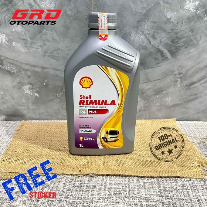 Jual Oli Mesin Mobil Shell Rimula R4X (1L) | Shopee Indonesia