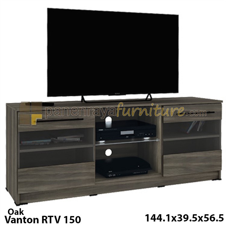 Jual Rak TV Minimalis Vantom RTV 150 (Phantom Oak) | Shopee Indonesia