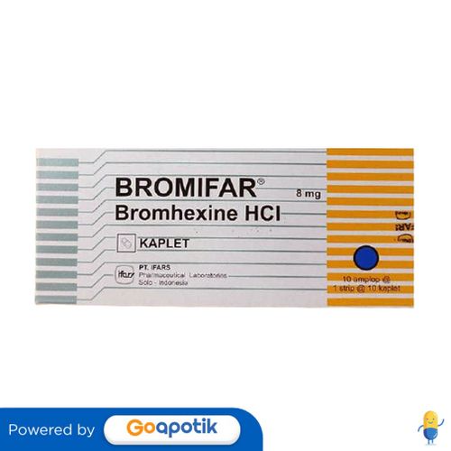 Jual BROMIFAR 8 MG BOX 100 KAPLET | Shopee Indonesia